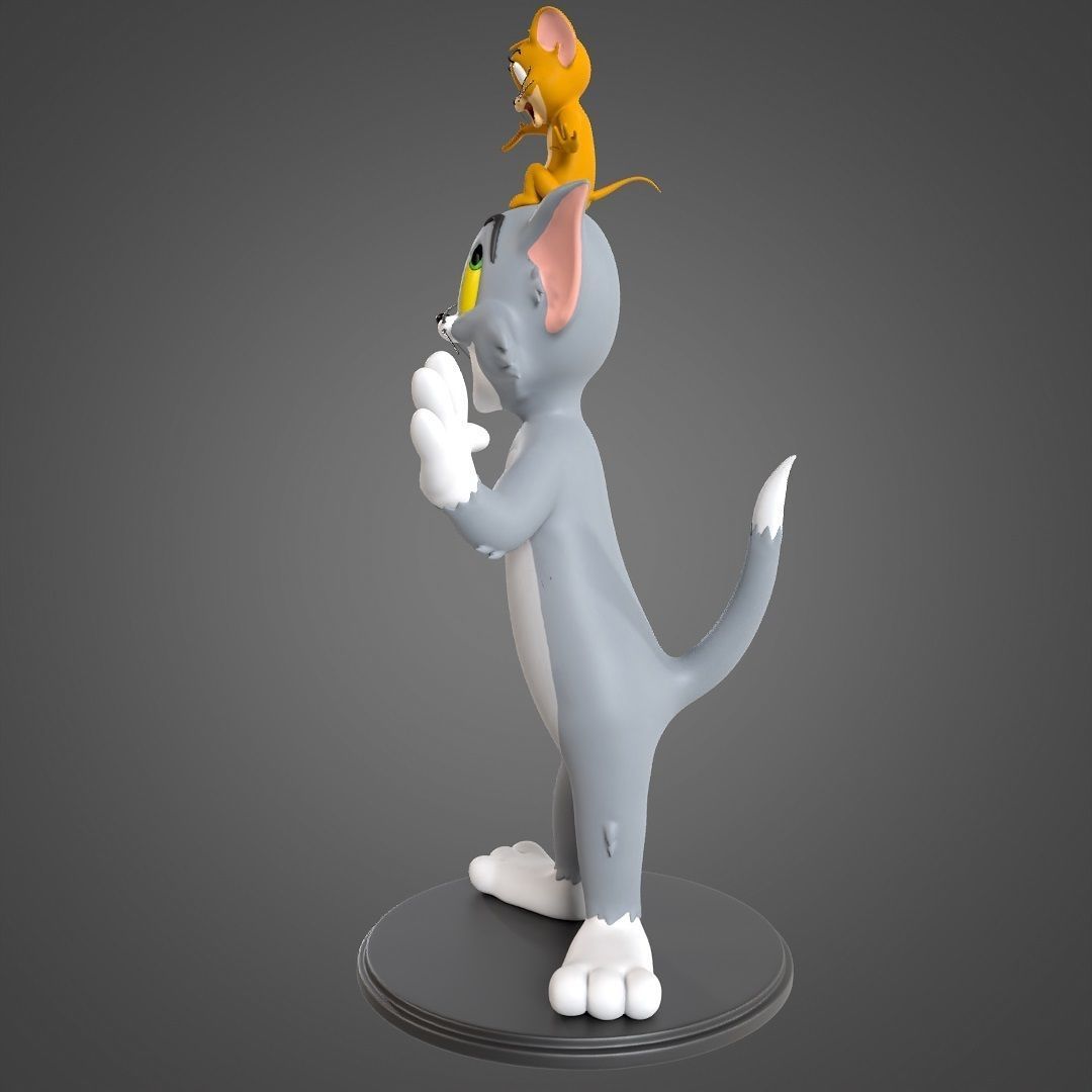 Tom and Jerry for printing 3D model 3D printable | CGTrader