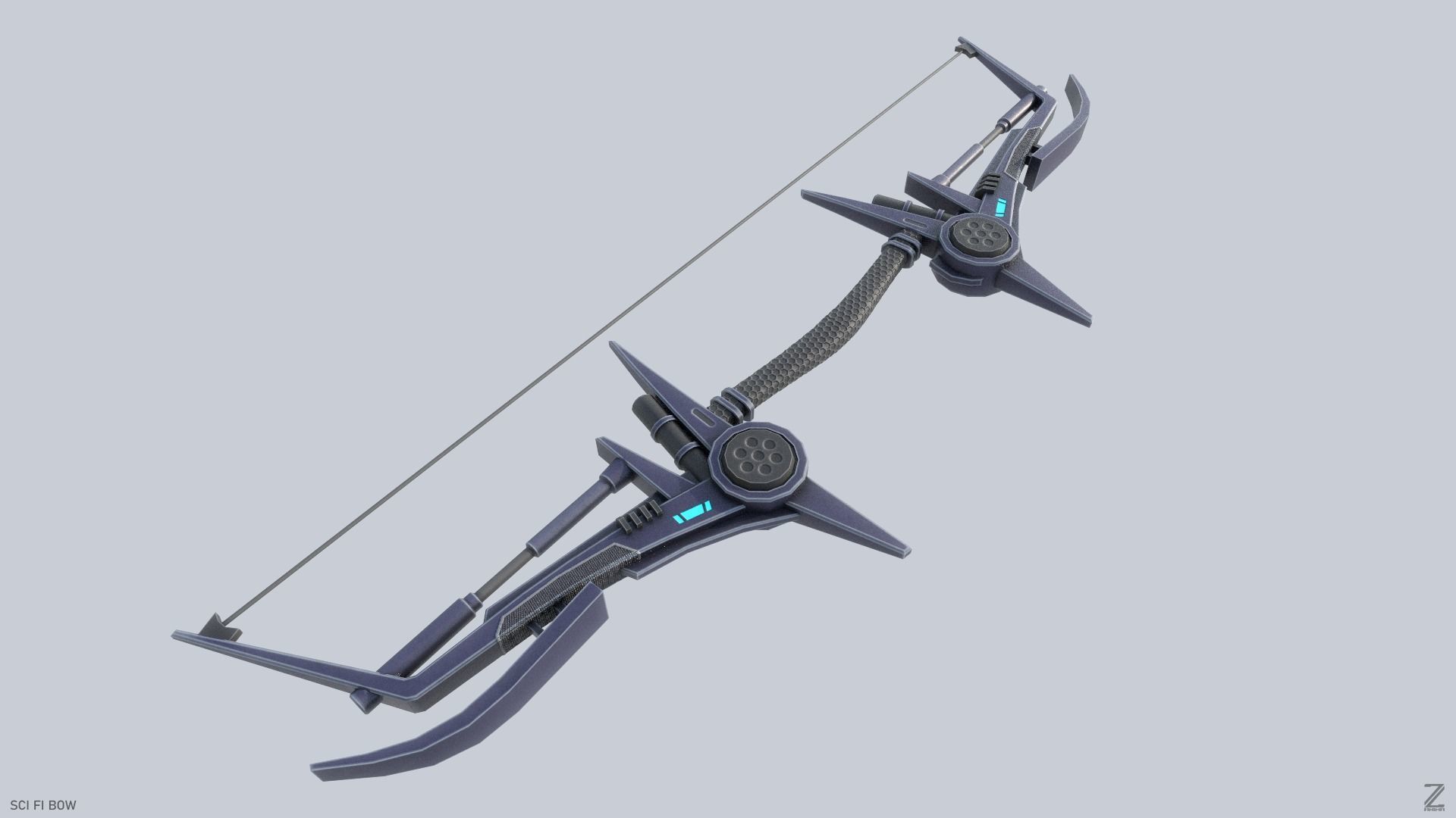 3D model Scifi bow VR / AR / low-poly | CGTrader