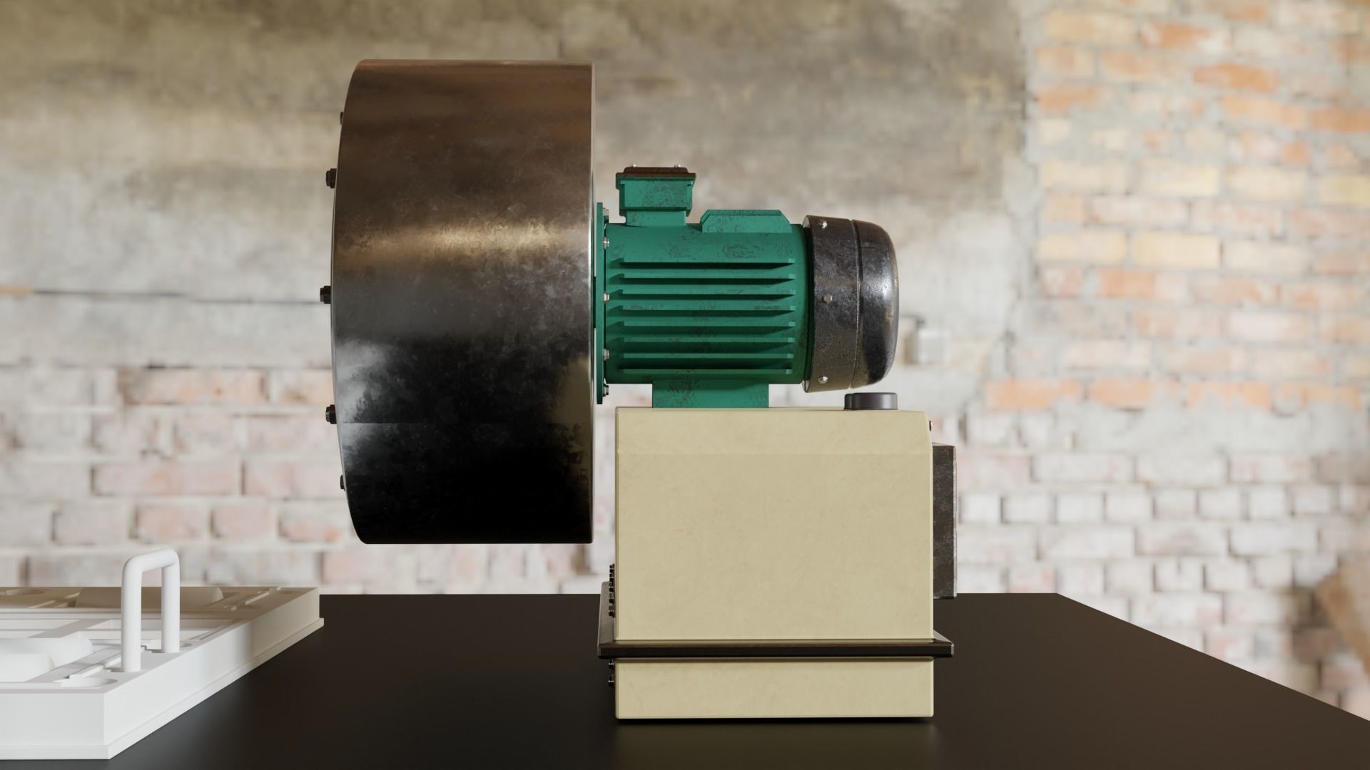 1 64 printable fan exhaust dyno room 3D model 3D printable | CGTrader