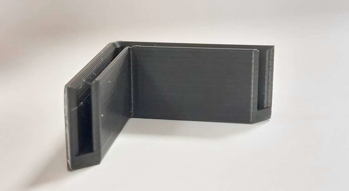 Corner feet L profile foot Shelf Cap End caps 3D model 3D printable ...