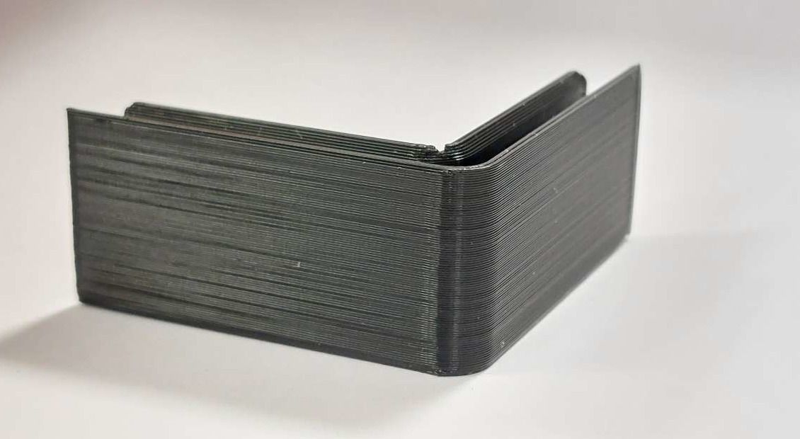 Corner feet L profile foot Shelf Cap End caps 3D model 3D printable ...