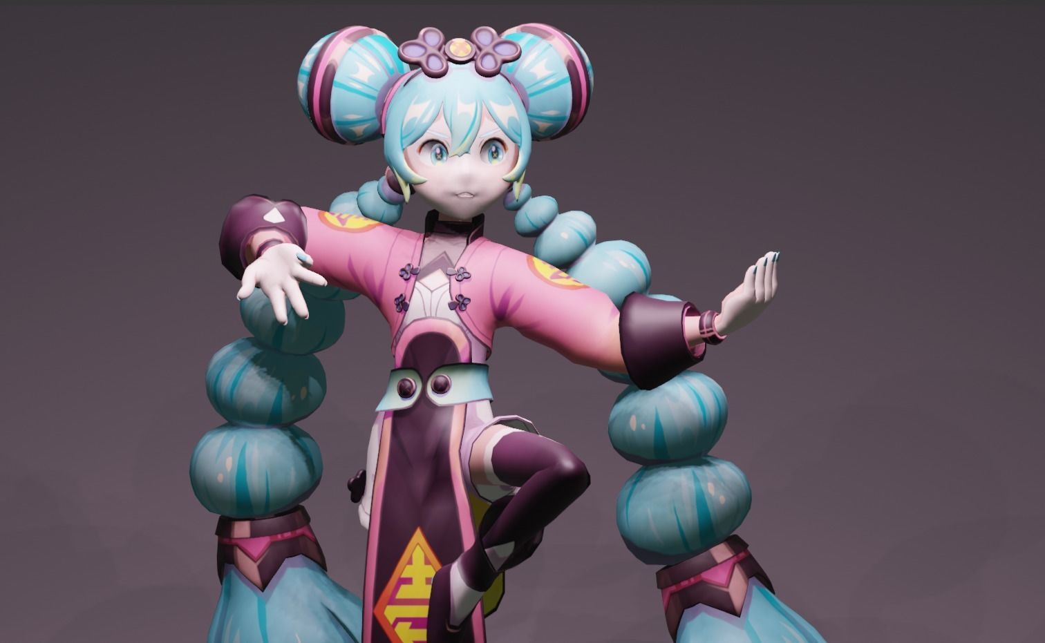 Anime Character - Hatsune Miku 3D model | CGTrader