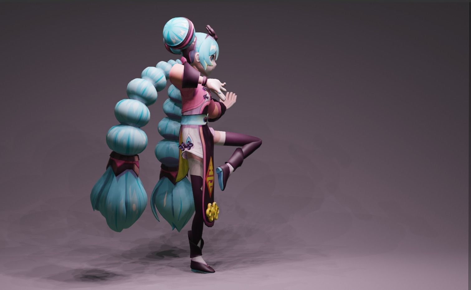 Anime Character - Hatsune Miku 3D model | CGTrader