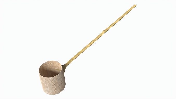 Japanese Ladle for Tea Ceremony 3D model | CGTrader