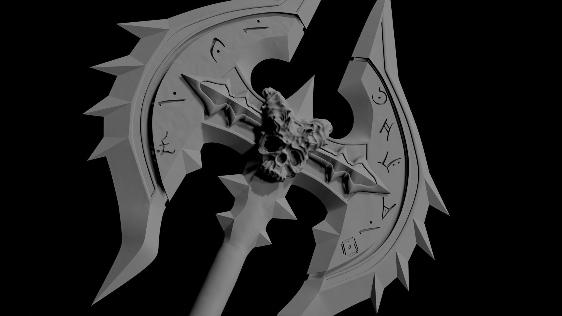 Demonic Guardian of Hell 3D model 3D printable | CGTrader