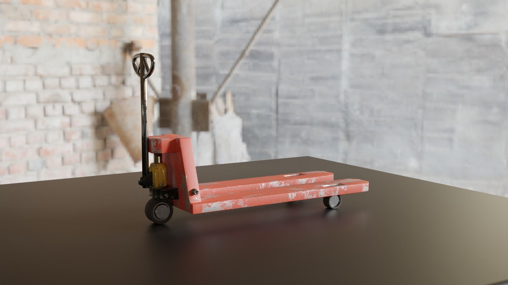 Simple pallet lifter free VR / AR / low-poly 3D model | CGTrader