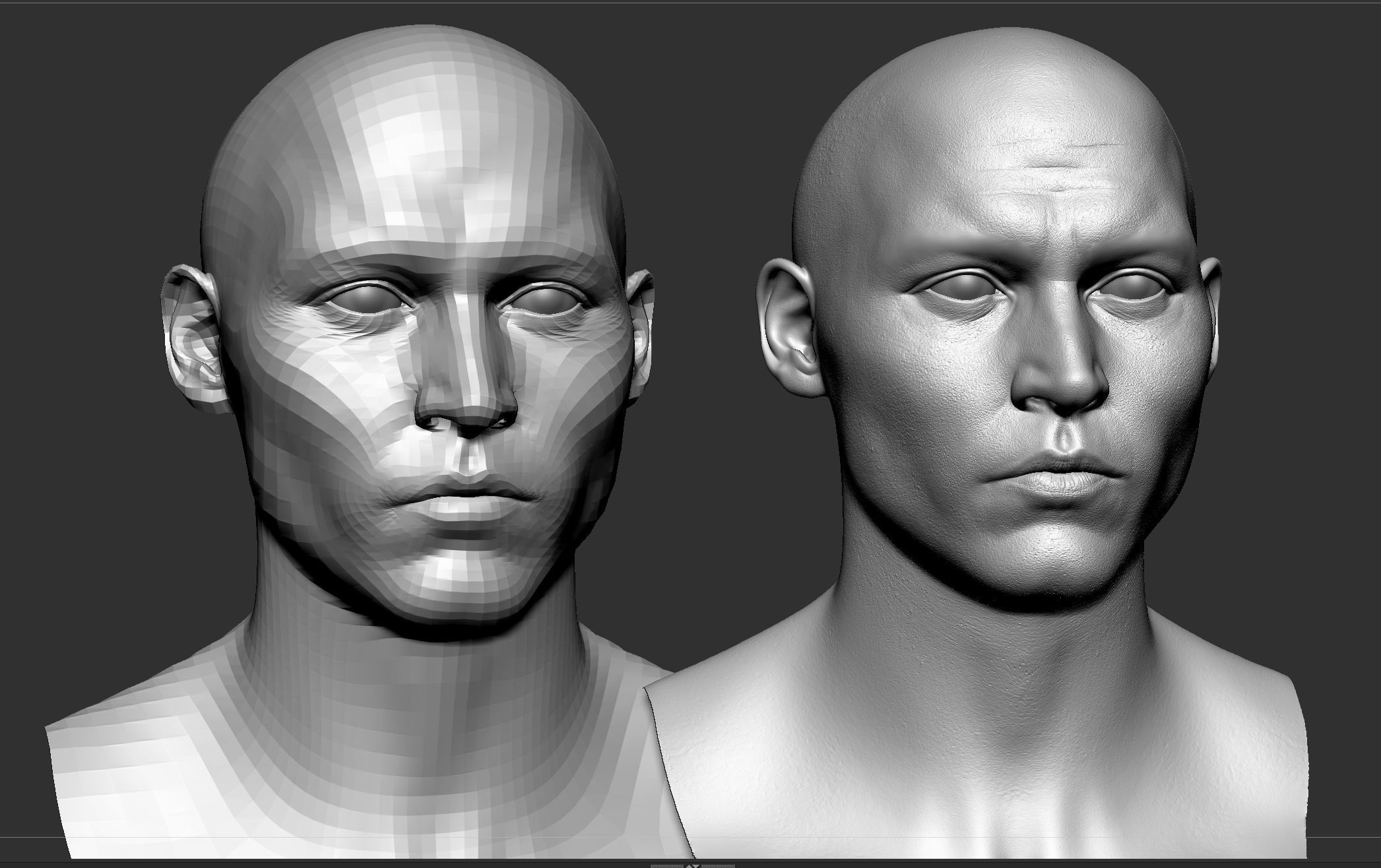 Johnny Depp Head 3D model | CGTrader