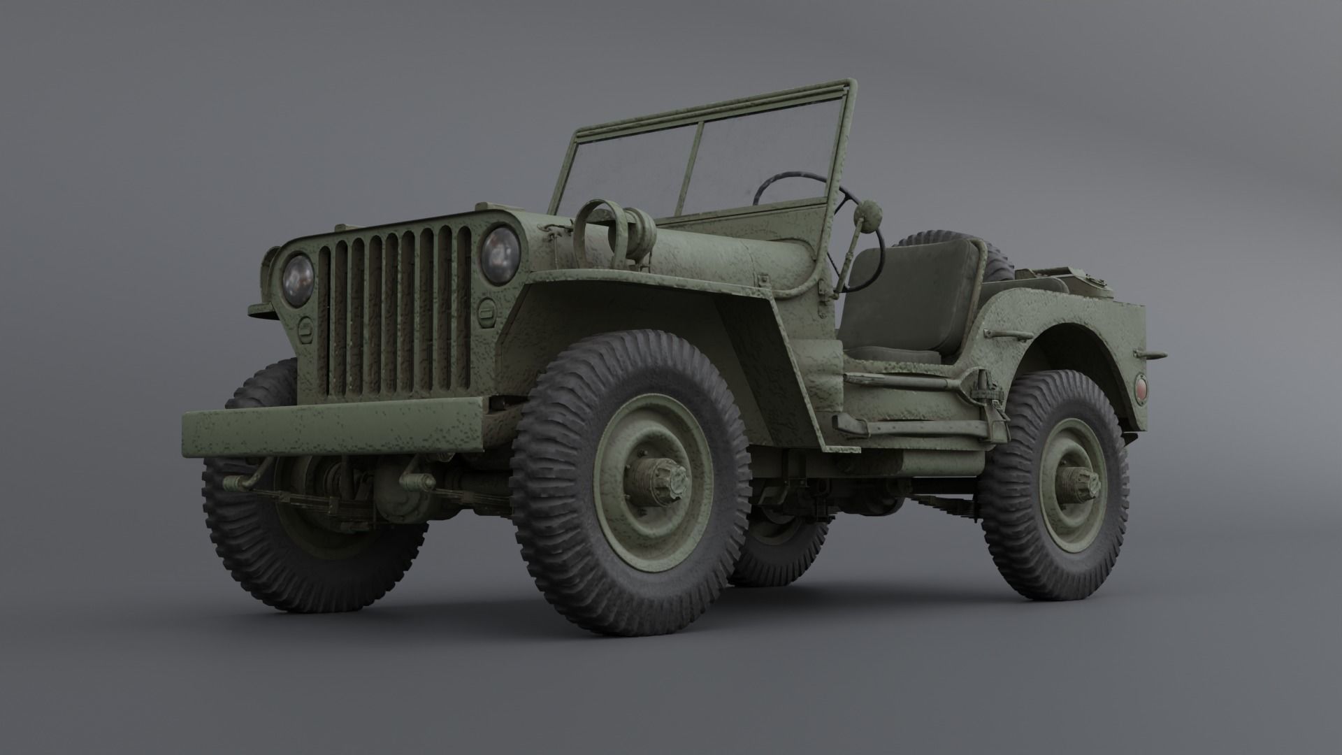 Overland Truck - Jeep 3D model | CGTrader