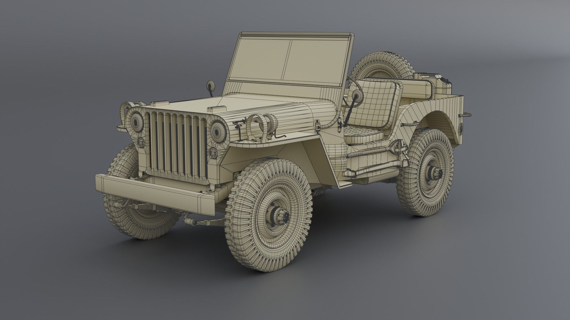 Overland Truck - Jeep 3D model | CGTrader
