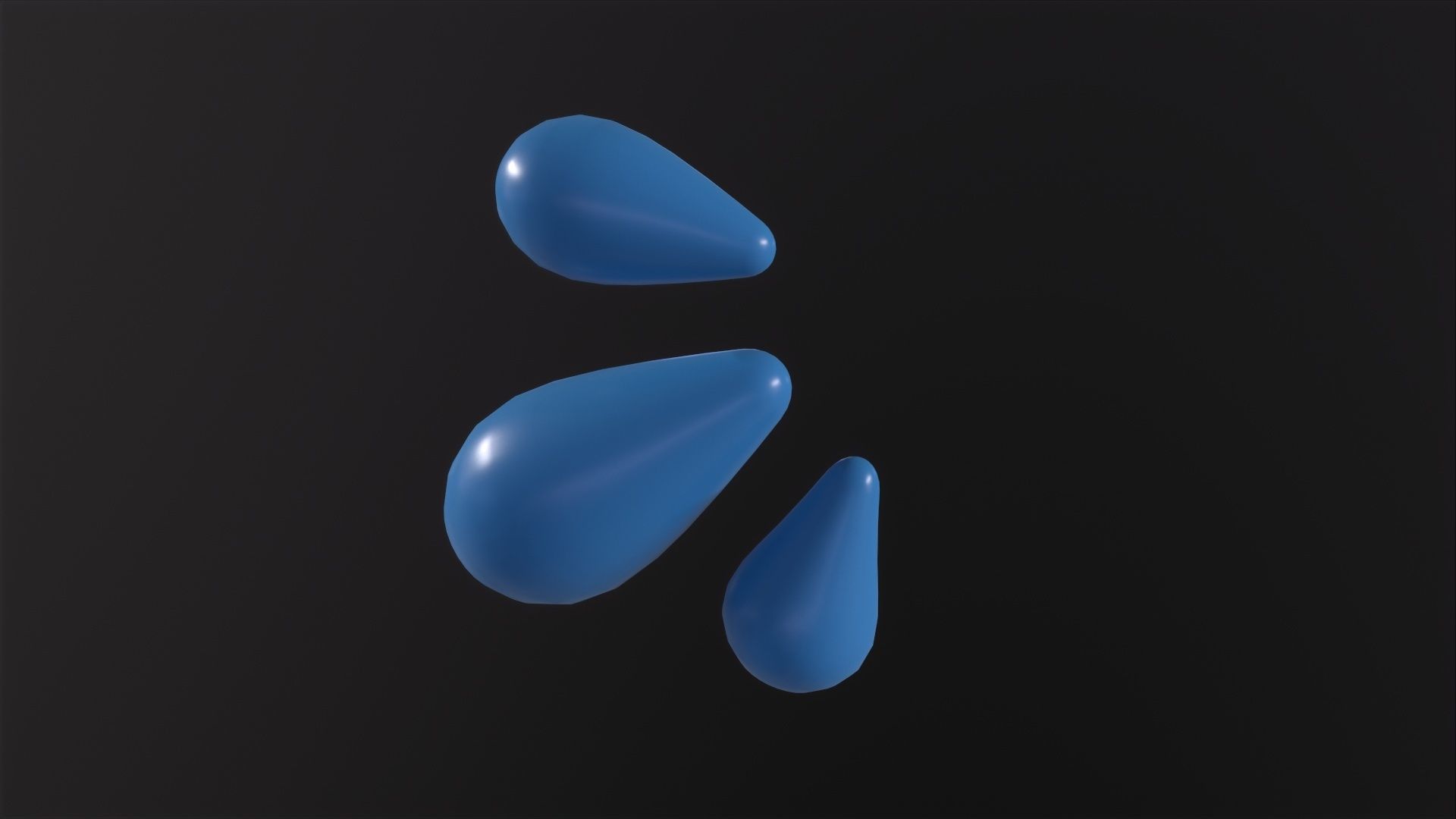 3D model TEARS icon 3D Model VR / AR / low-poly | CGTrader