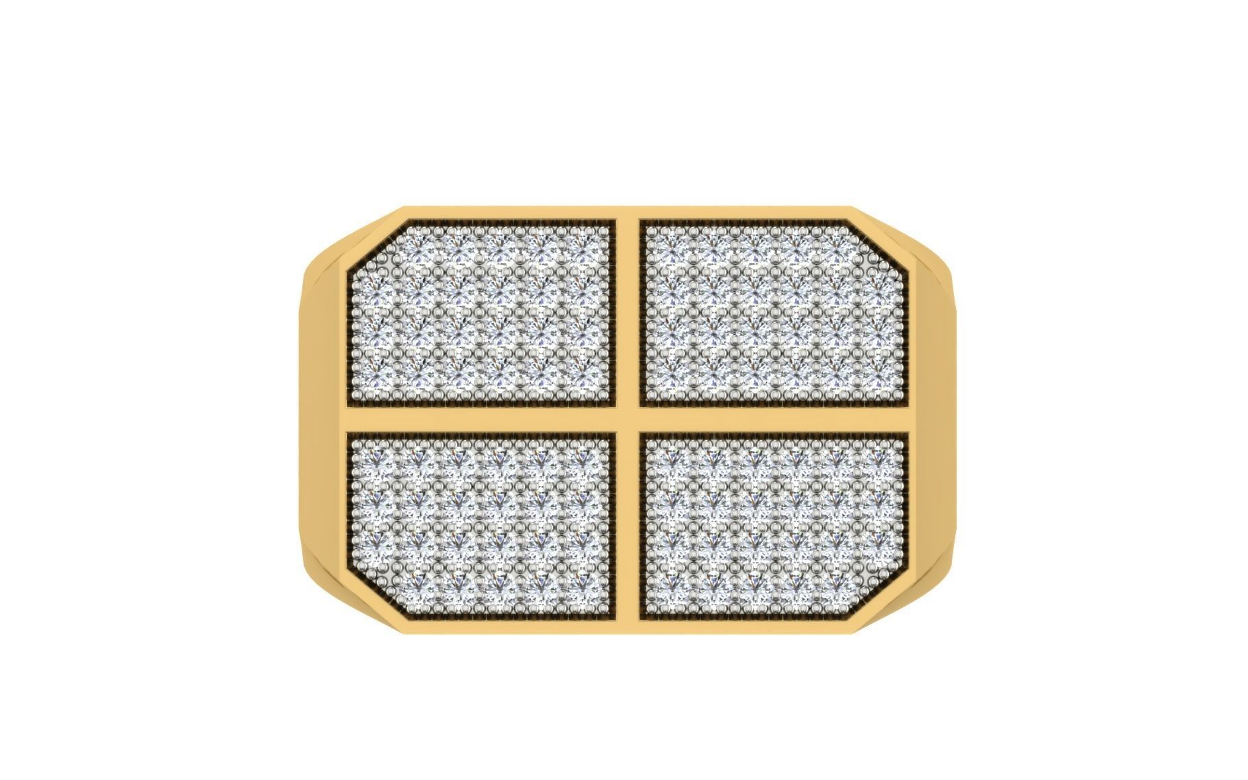 Square Quad 3D model | CGTrader