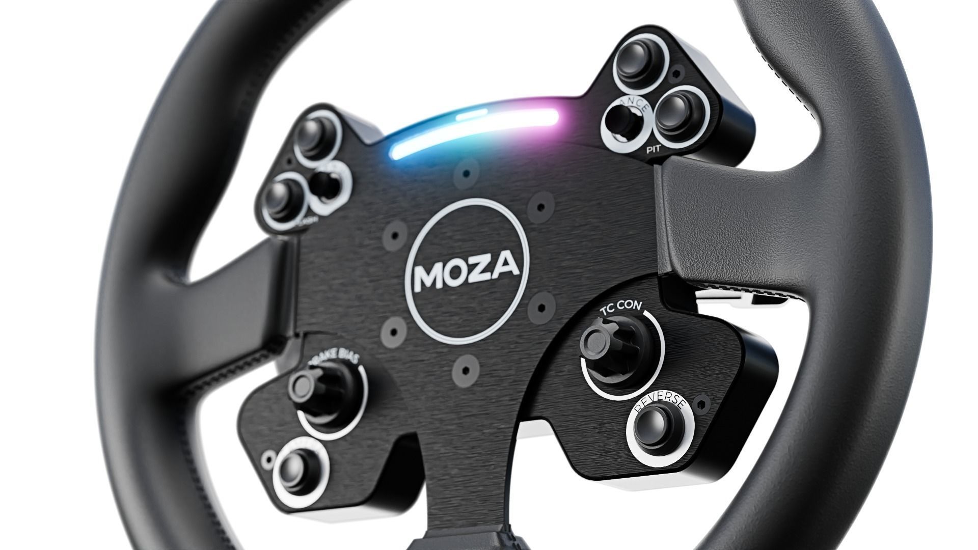 MOZA CS V2 STEERING WHEEL 3D model animated | CGTrader