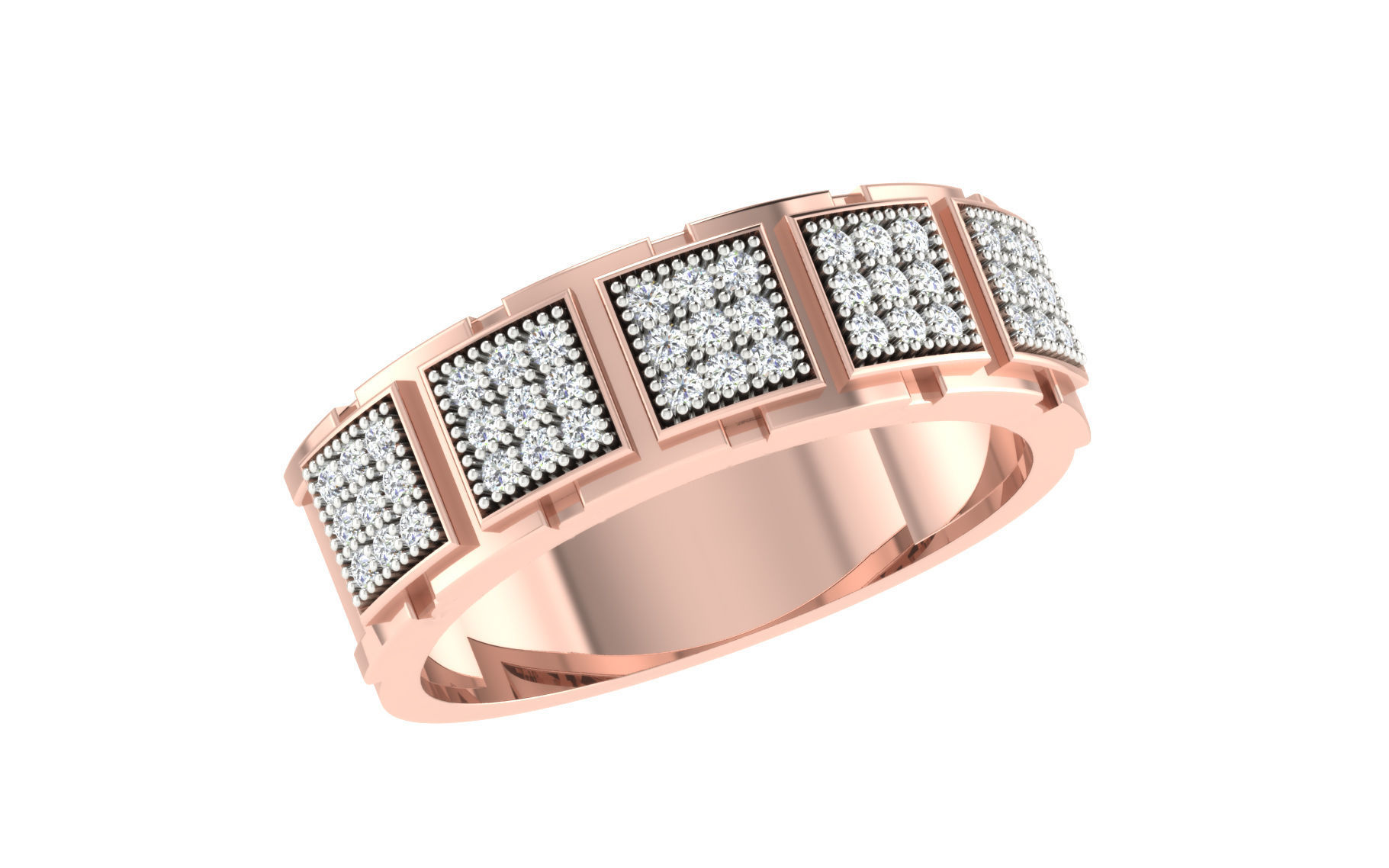 Round Solitaire 3D model | CGTrader