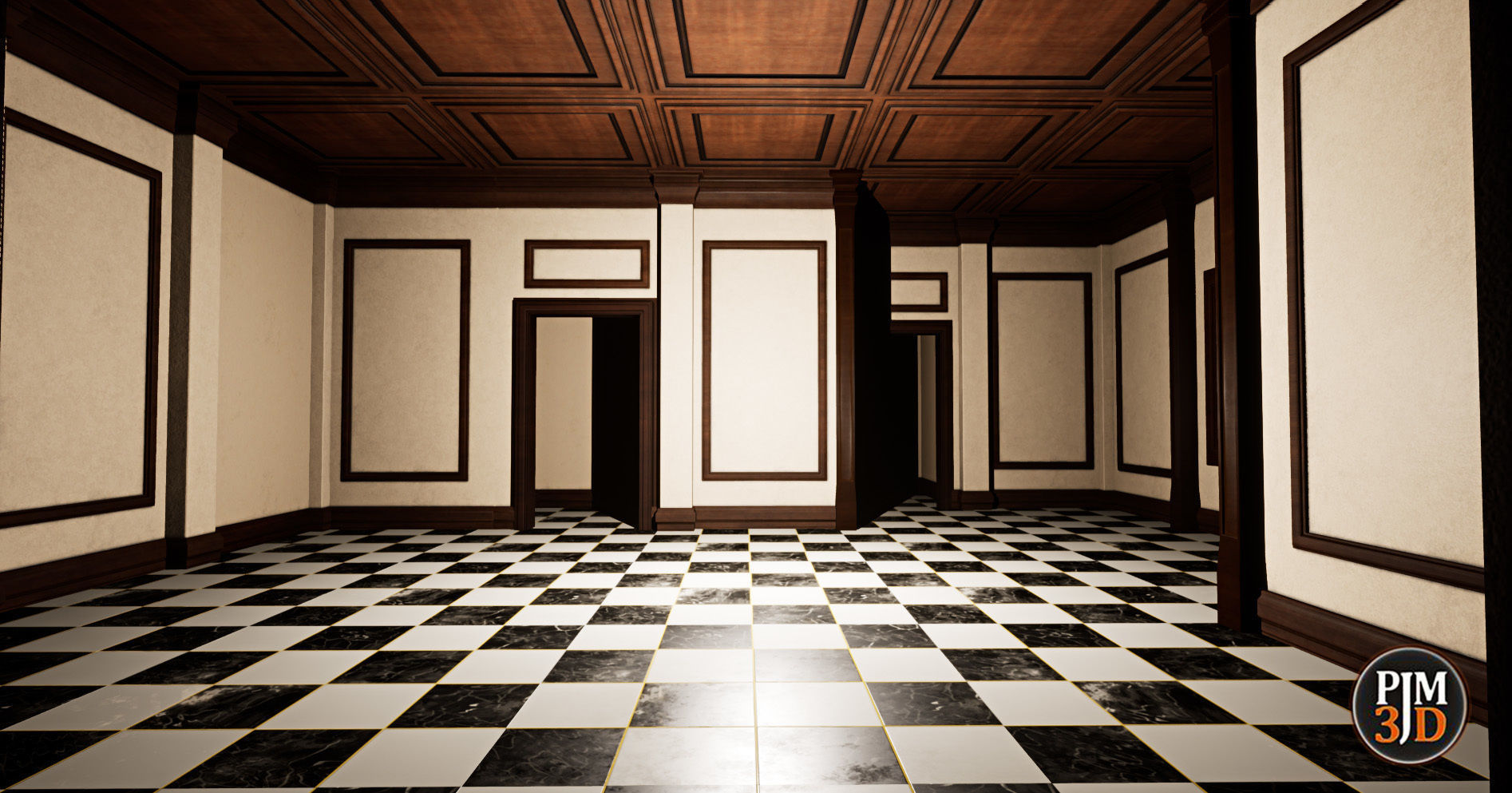 3D model UE4-UE5-FBX-Modular Wall Pack 1 VR / AR / low-poly | CGTrader