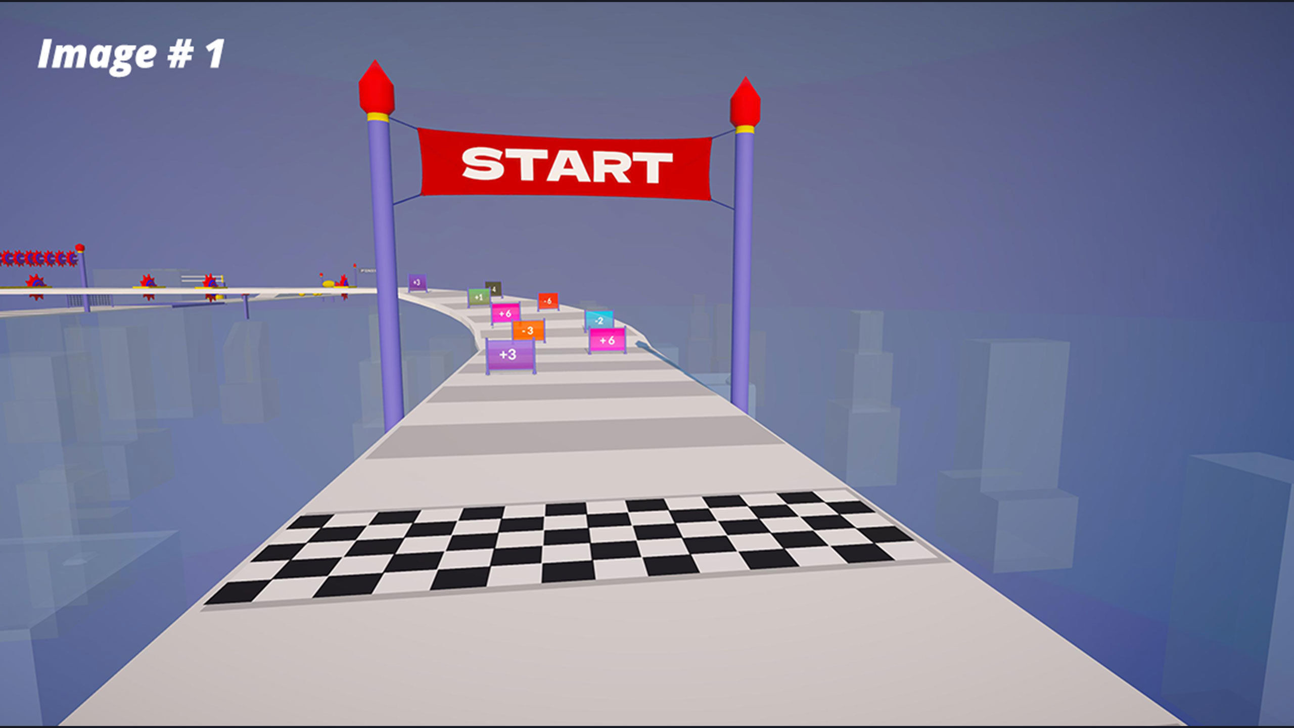 Hyper Casual Running Game Template 3D model animated rigged | CGTrader