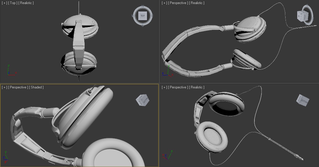 Headset 3D model | CGTrader