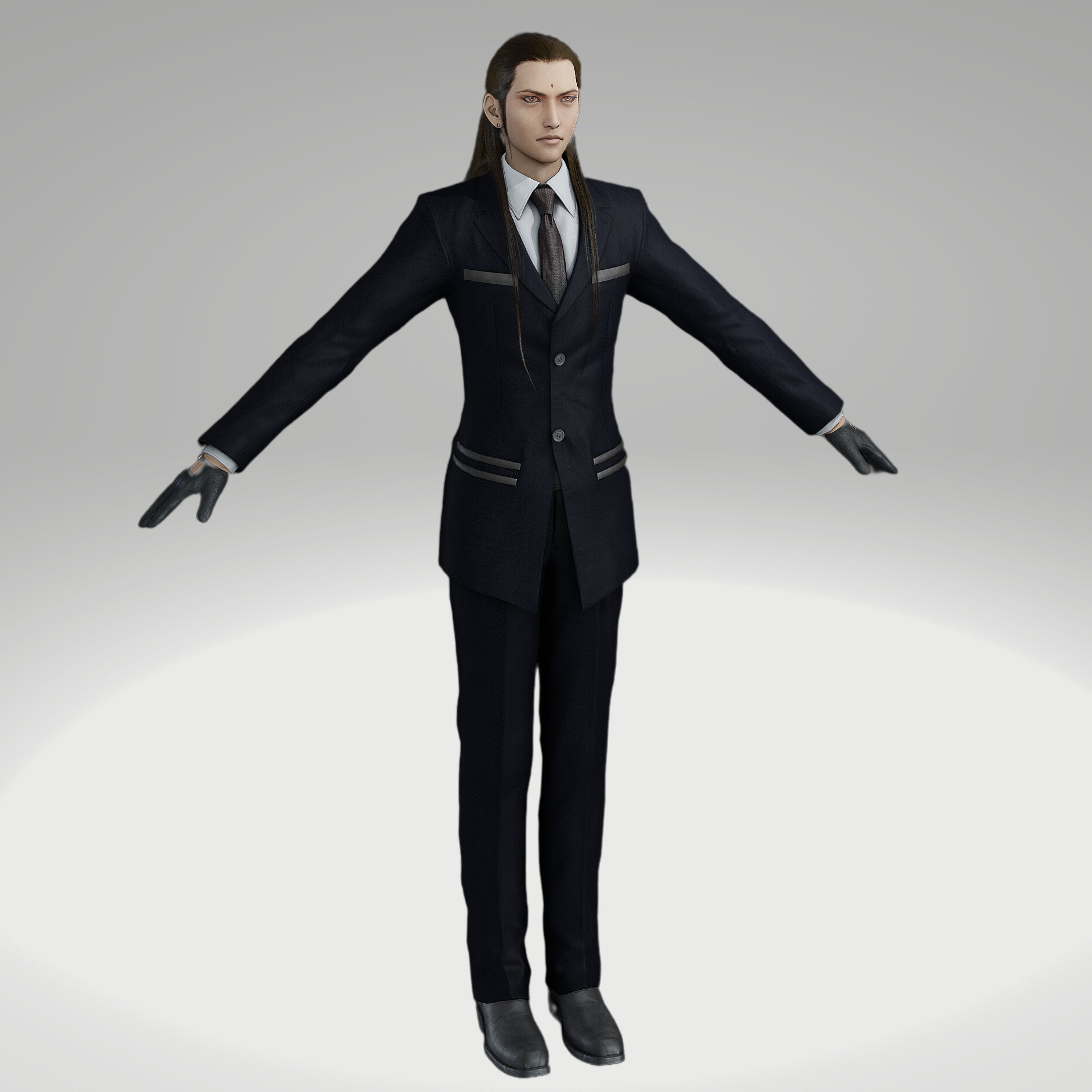 3D model Final Fantasy - FF7R - Tseng 3D Model VR / AR / low-poly | CGTrader