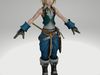 3D model Final Fantasy - Dissidia Nt - Zidane Tribal 3D Model VR / AR ...