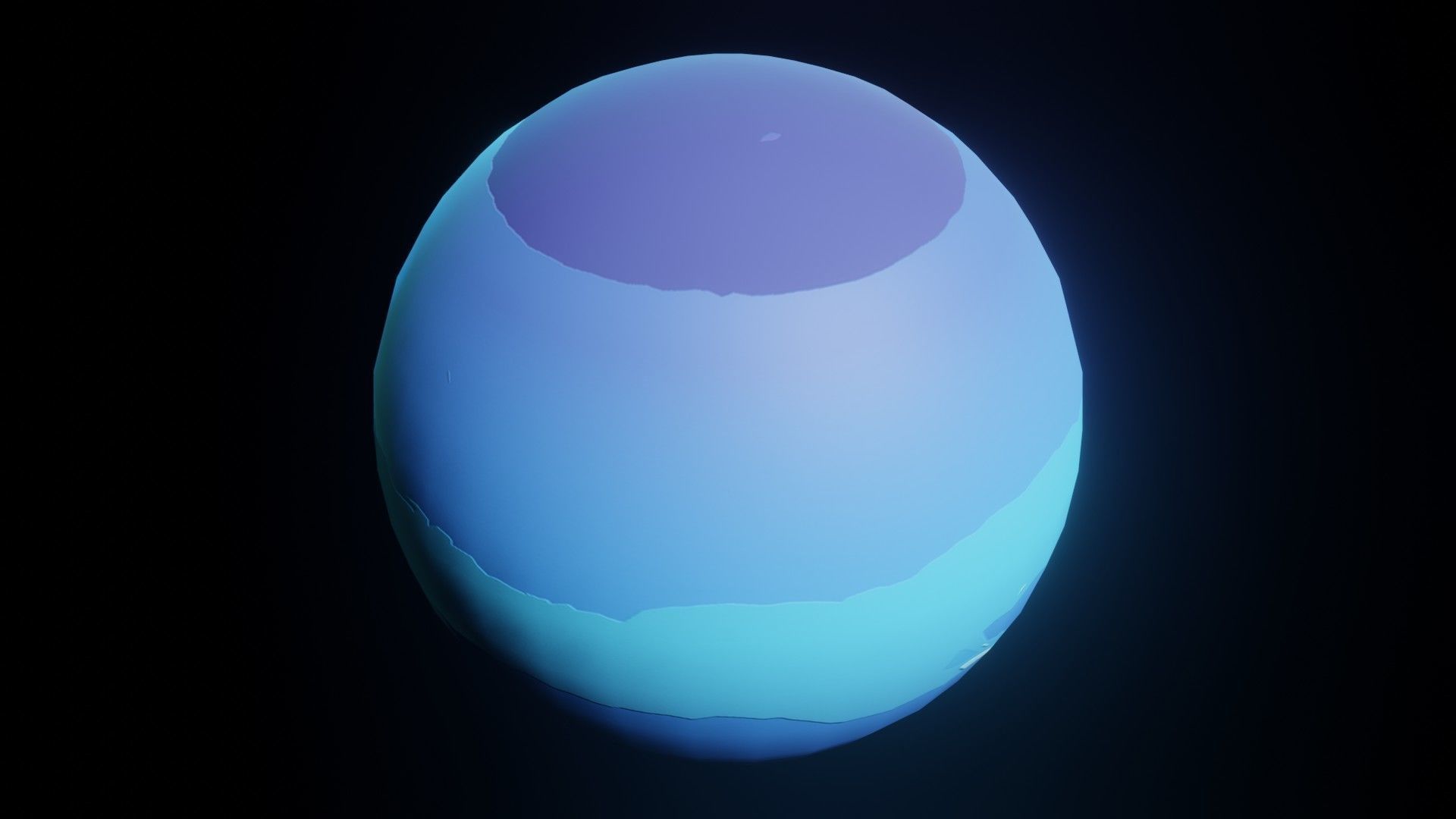 3D model Stylized Planet Neptune 3D Model 2k 4k 8k Textures VR / AR ...