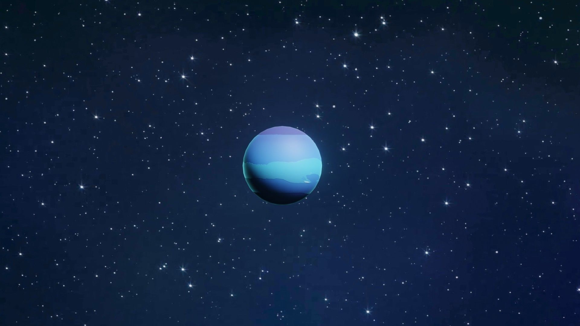 3D model Stylized Planet Neptune 3D Model 2k 4k 8k Textures VR / AR ...