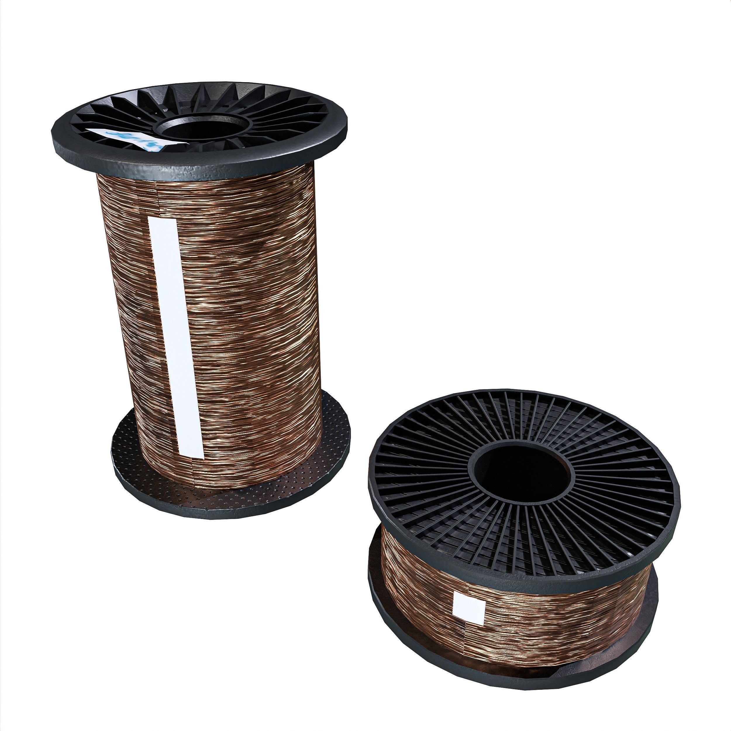 3D model Winding Coil Roll Pack VR / AR / low-poly | CGTrader