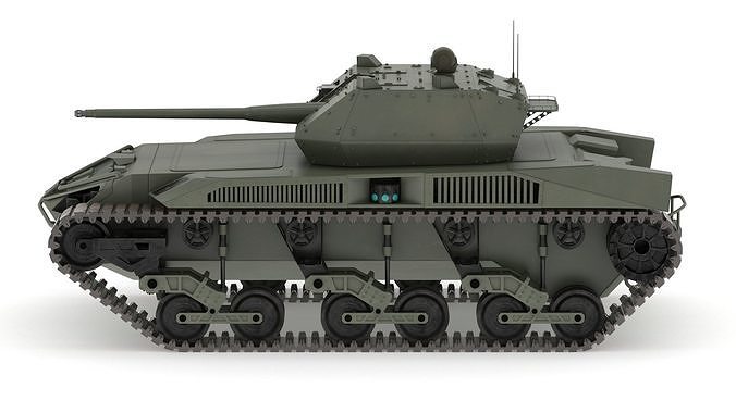 Ripsaw M5 Electric Tank 3D model | CGTrader