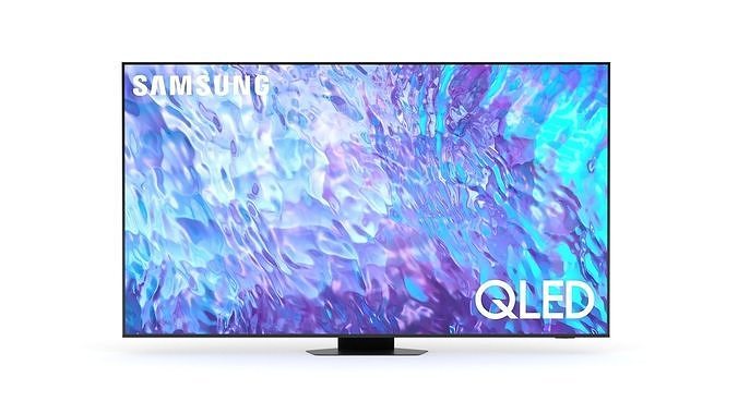 Samsung 98 Inches Class QLED 4K Q80C 3D model | CGTrader