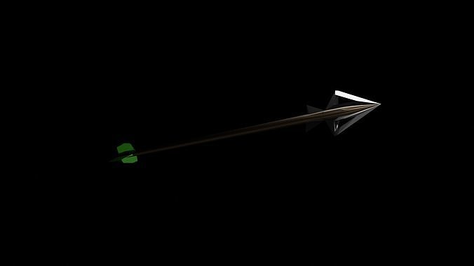 Stylized Arrow 1 free VR / AR / low-poly 3D model animated | CGTrader