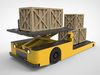 Airport Cargo and Loader Transporter 3D model | CGTrader
