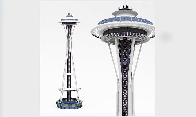 Space Needle 3D model | CGTrader