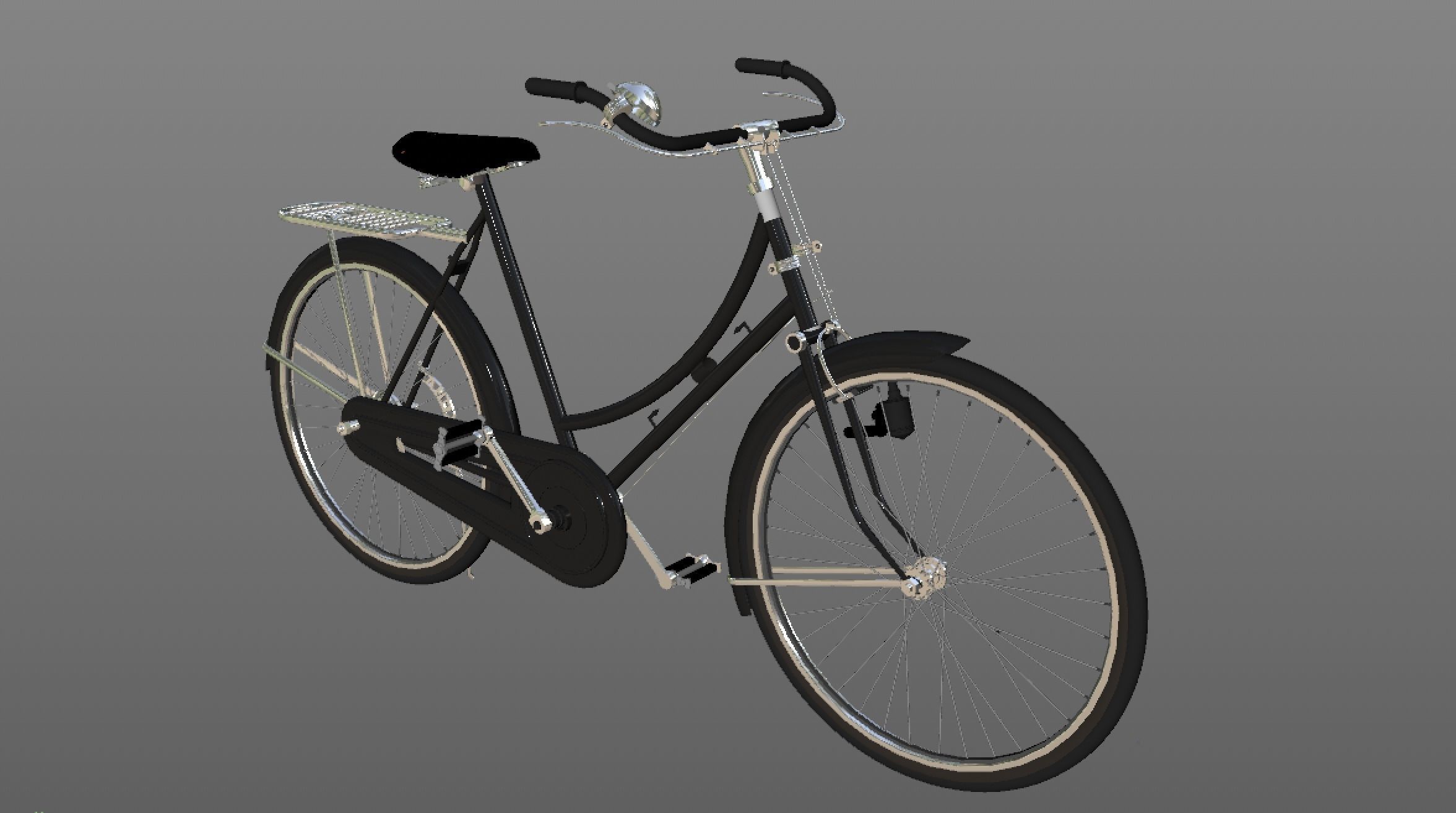 Dutch Bicycle Gazelle 3D model | CGTrader