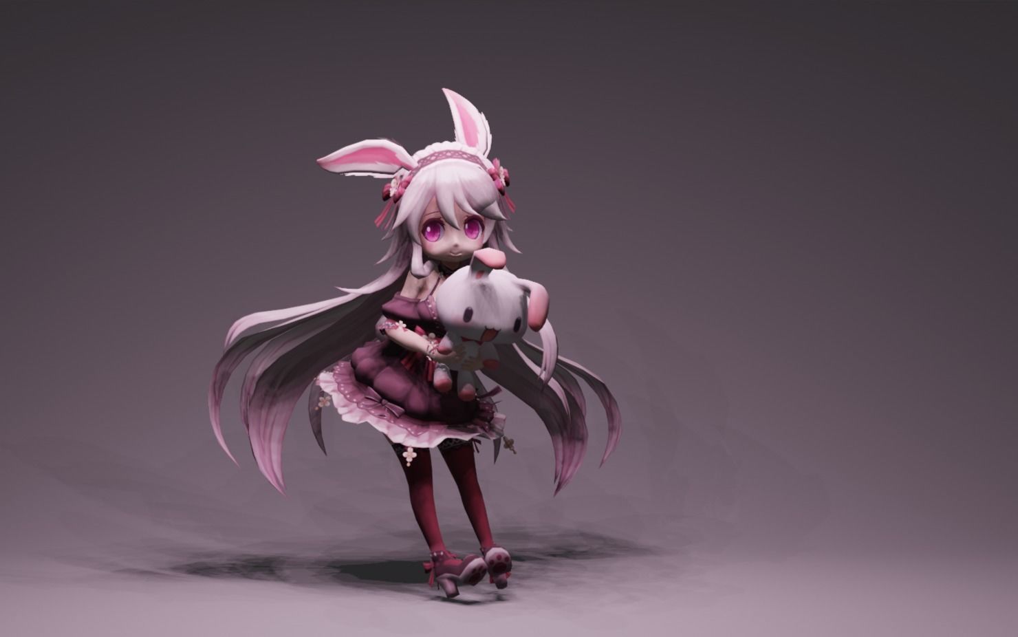 Anime Character - FF Artemis 3D model | CGTrader