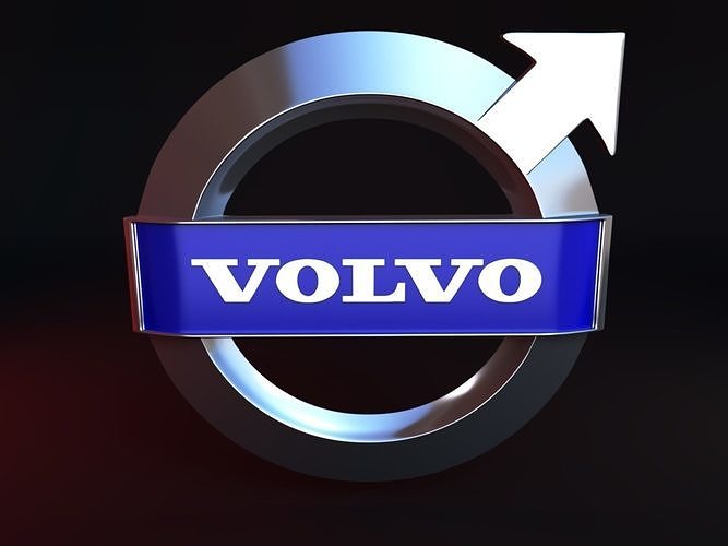 Volvo Logo 3D model | CGTrader