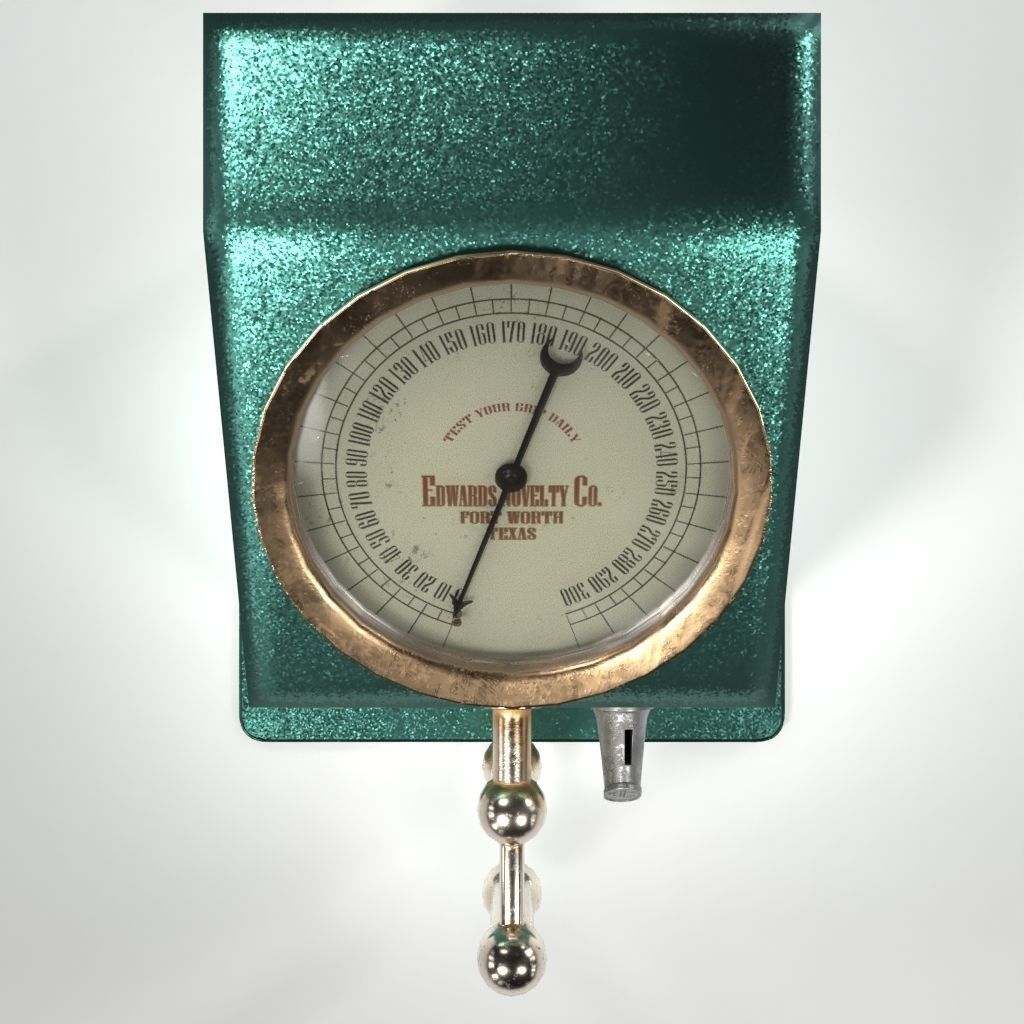 3D model Strength Grip Tester VR / AR / low-poly | CGTrader