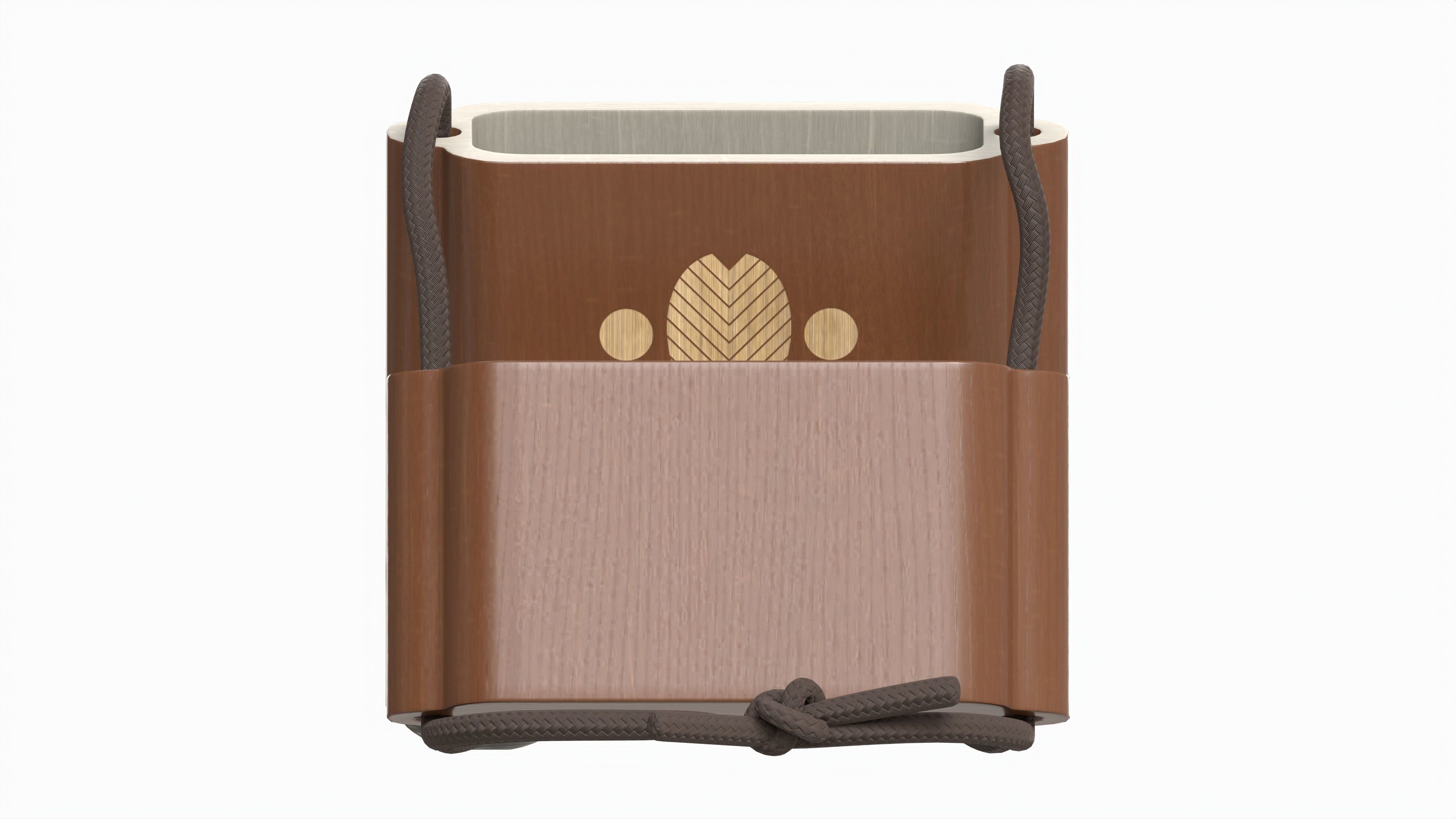 Japanese Inro Wooden Box Open 3D model | CGTrader