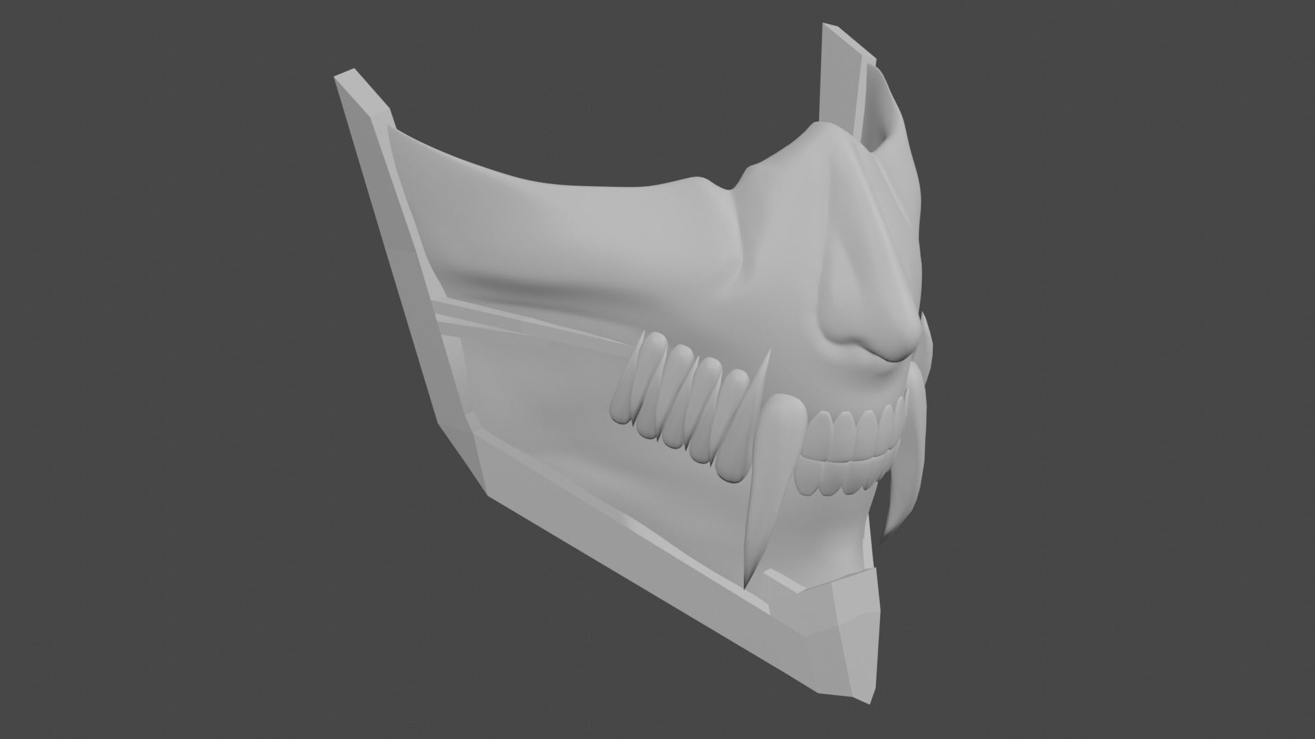 3D model SCI-FI Demon Mask 3D model VR / AR / low-poly | CGTrader