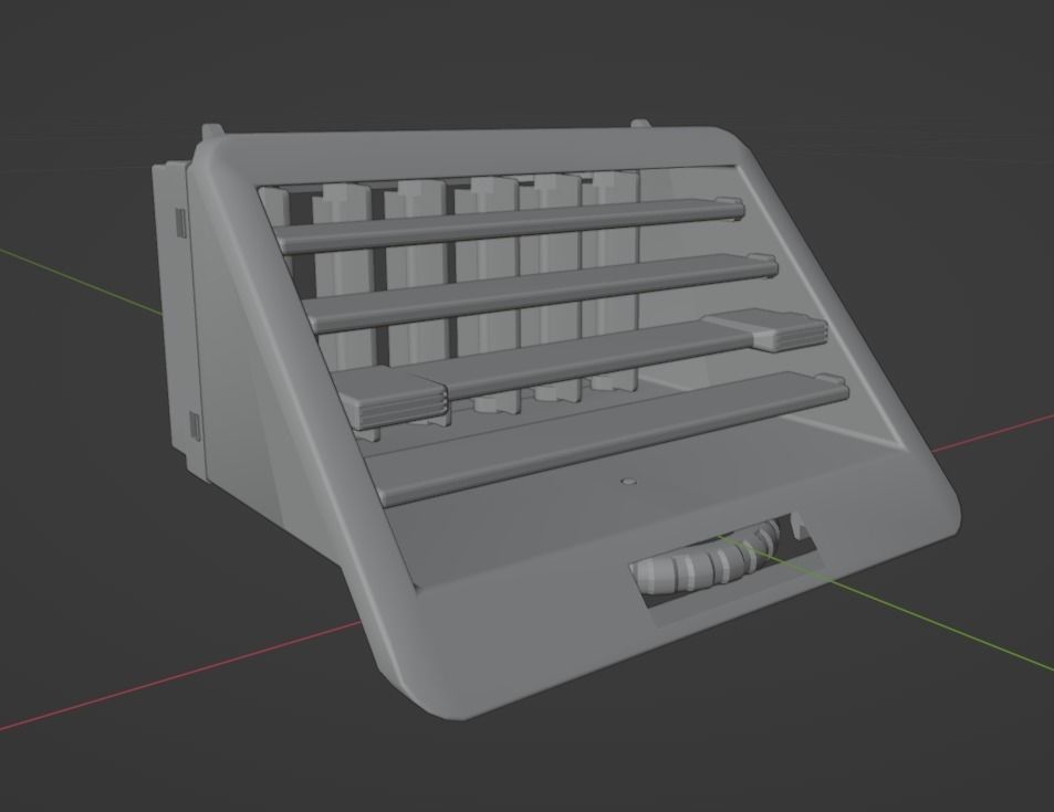 Vehicle Interior Air Vents 3D model 3D printable | CGTrader