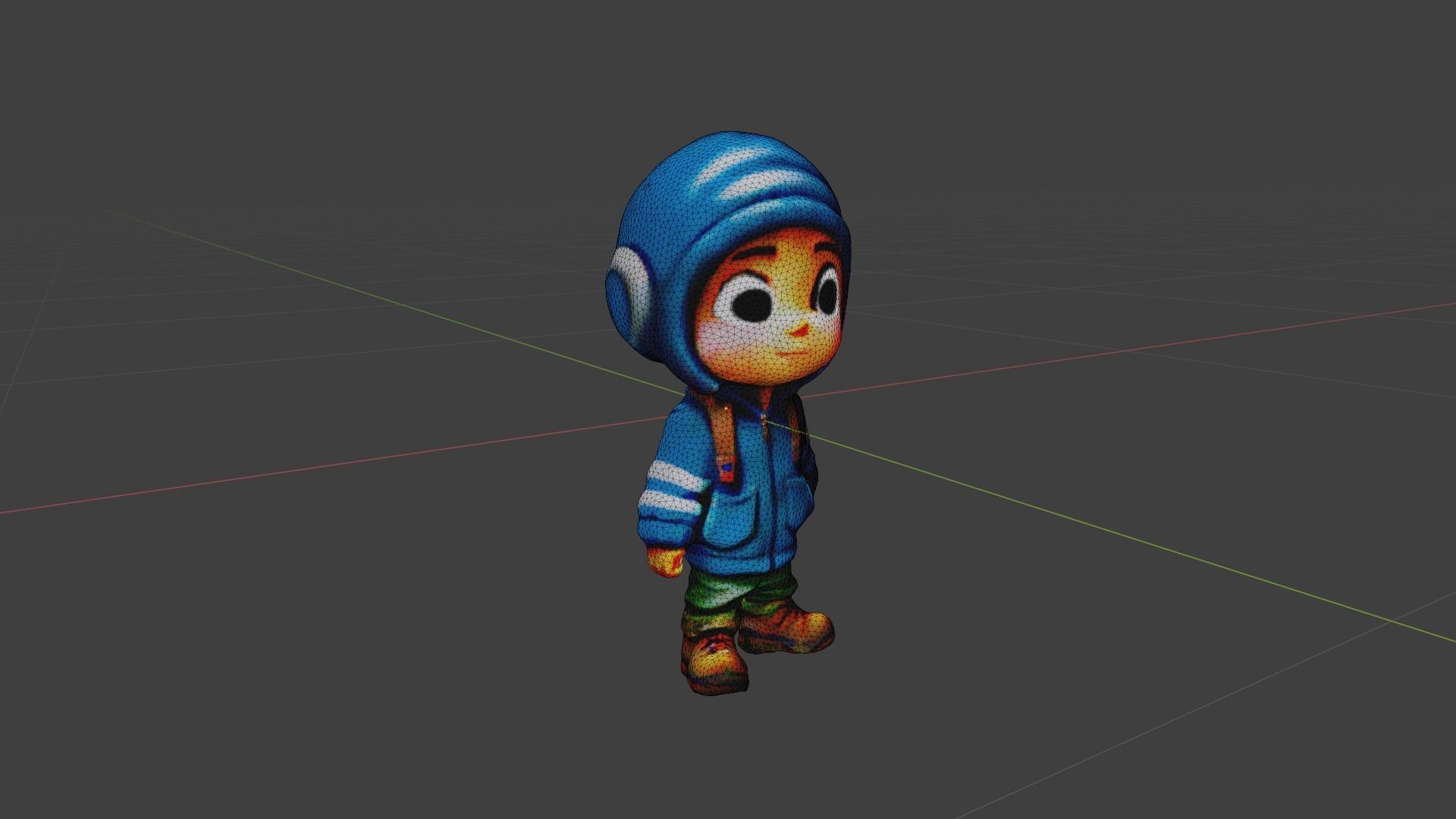 Boy Student 3D model | CGTrader