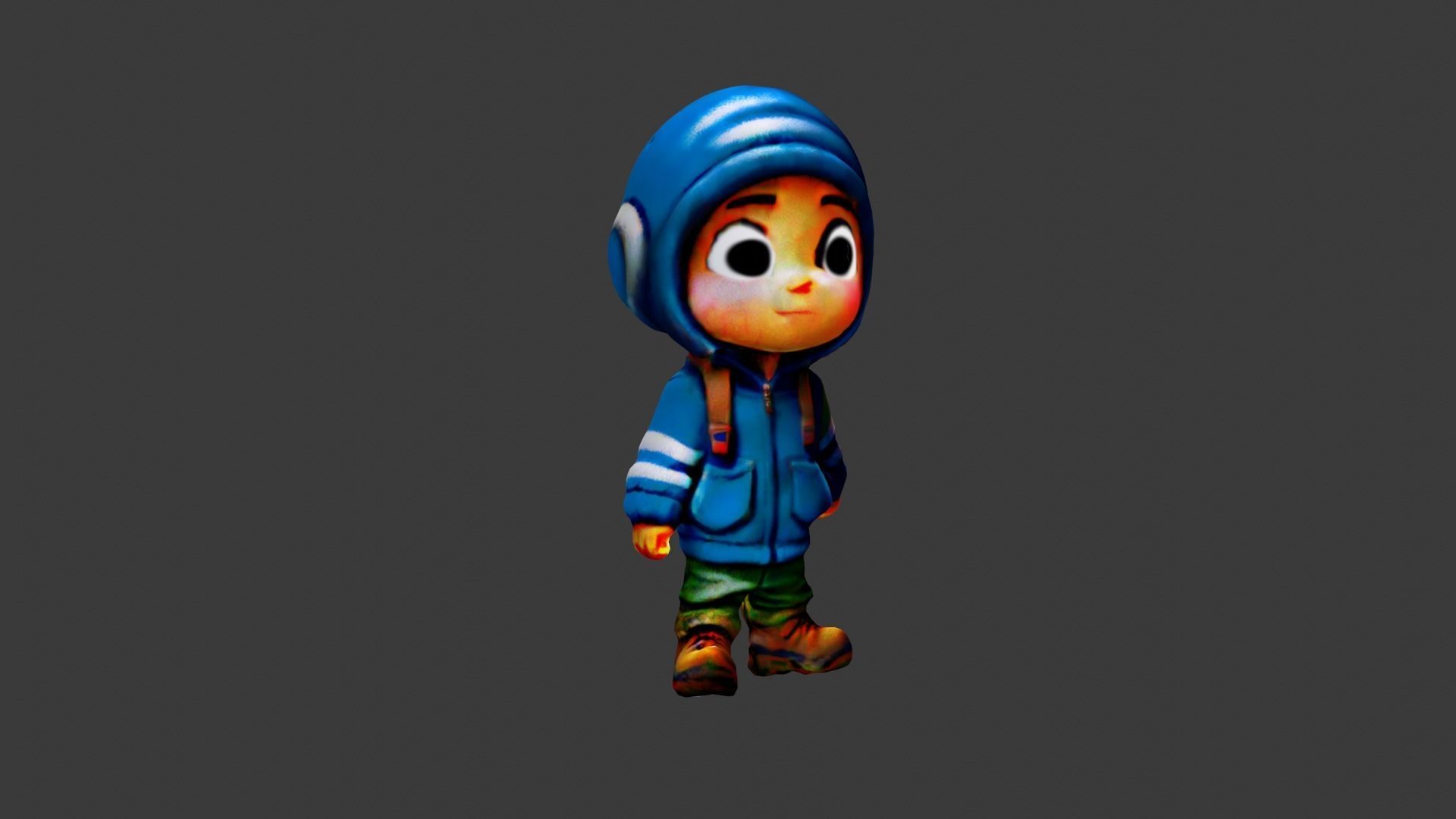 Boy Student 3D model | CGTrader