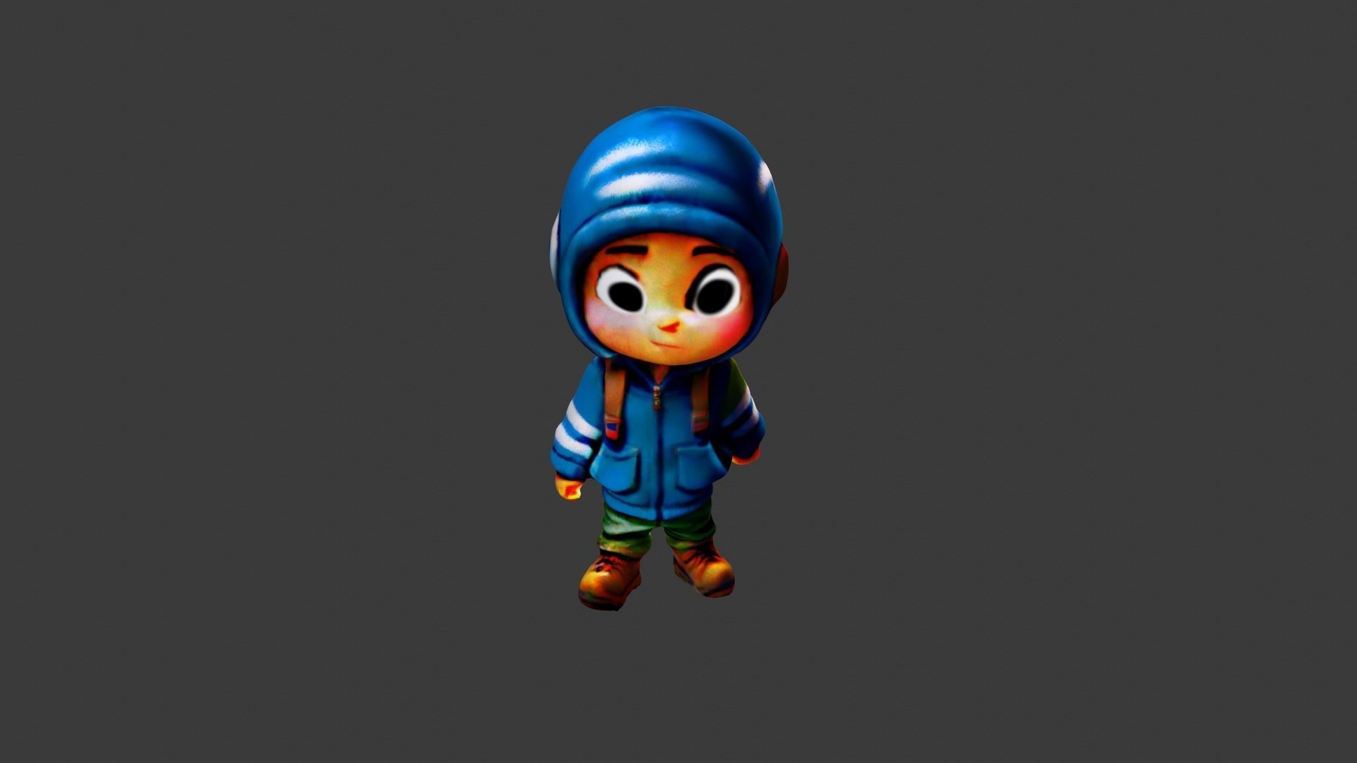 Boy Student 3D model | CGTrader