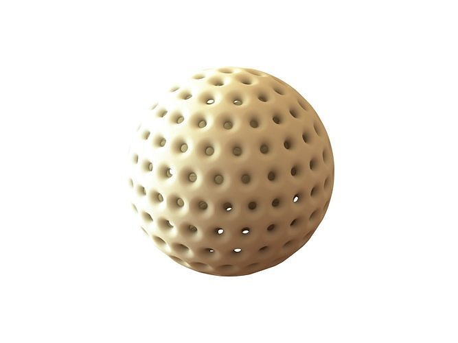 Wireframe Shape Small Ball 3D model 3D printable | CGTrader