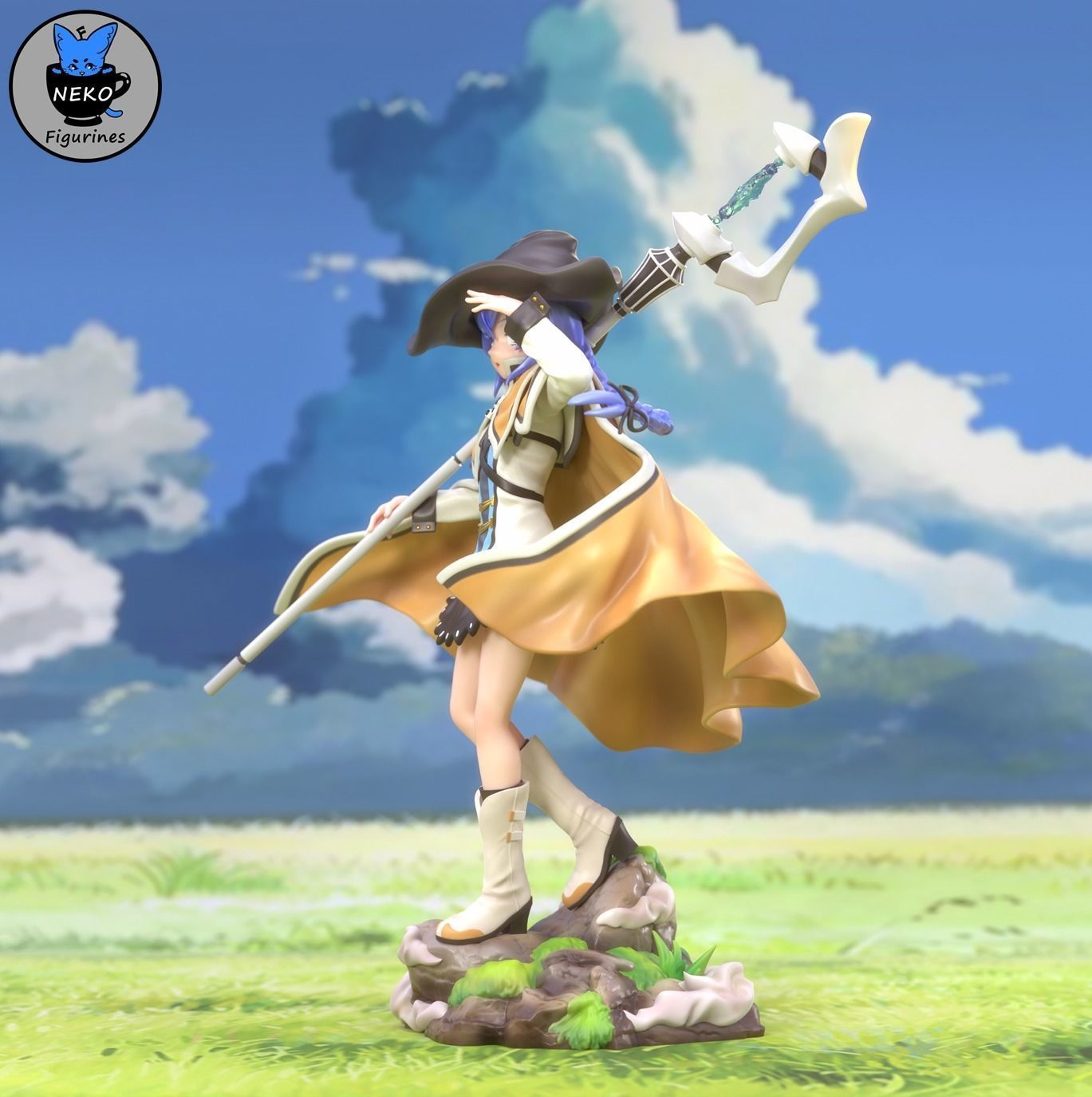 Roxy Migurdia - Mushoku Tensei Anime Figurine for 3D printing 3D model ...