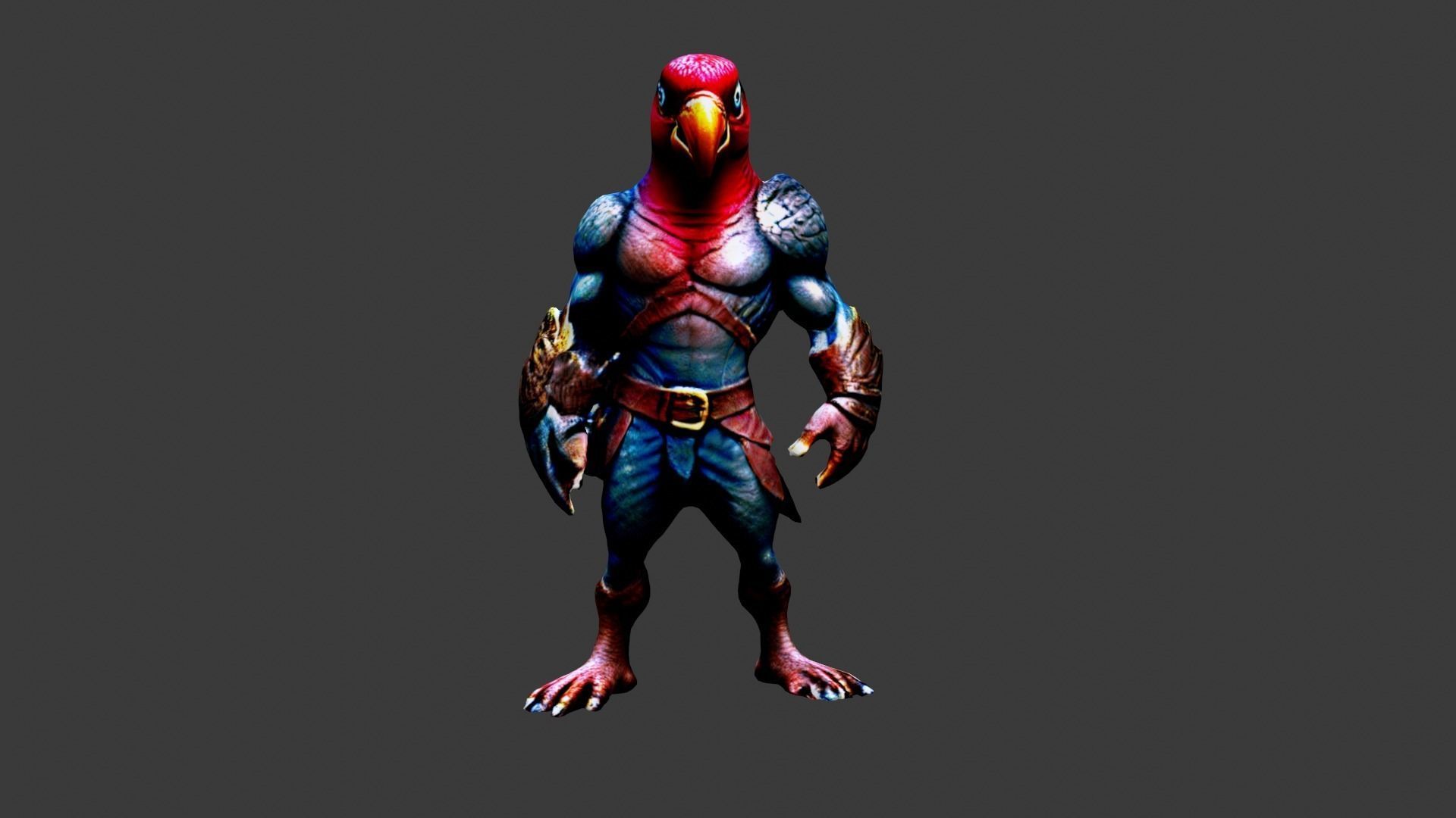 3D model Birdman VR / AR / low-poly | CGTrader