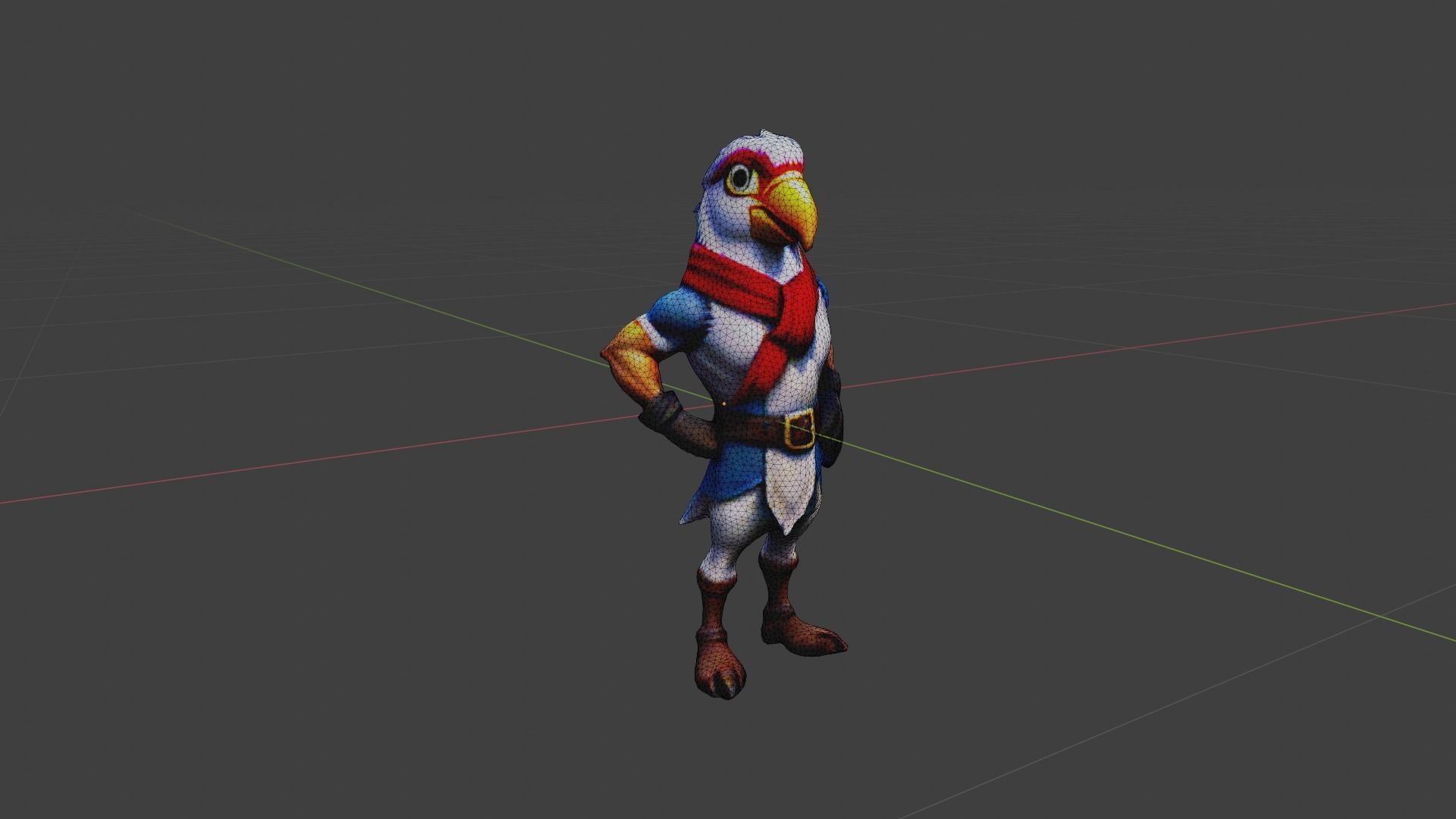 3D model Birdman VR / AR / low-poly | CGTrader