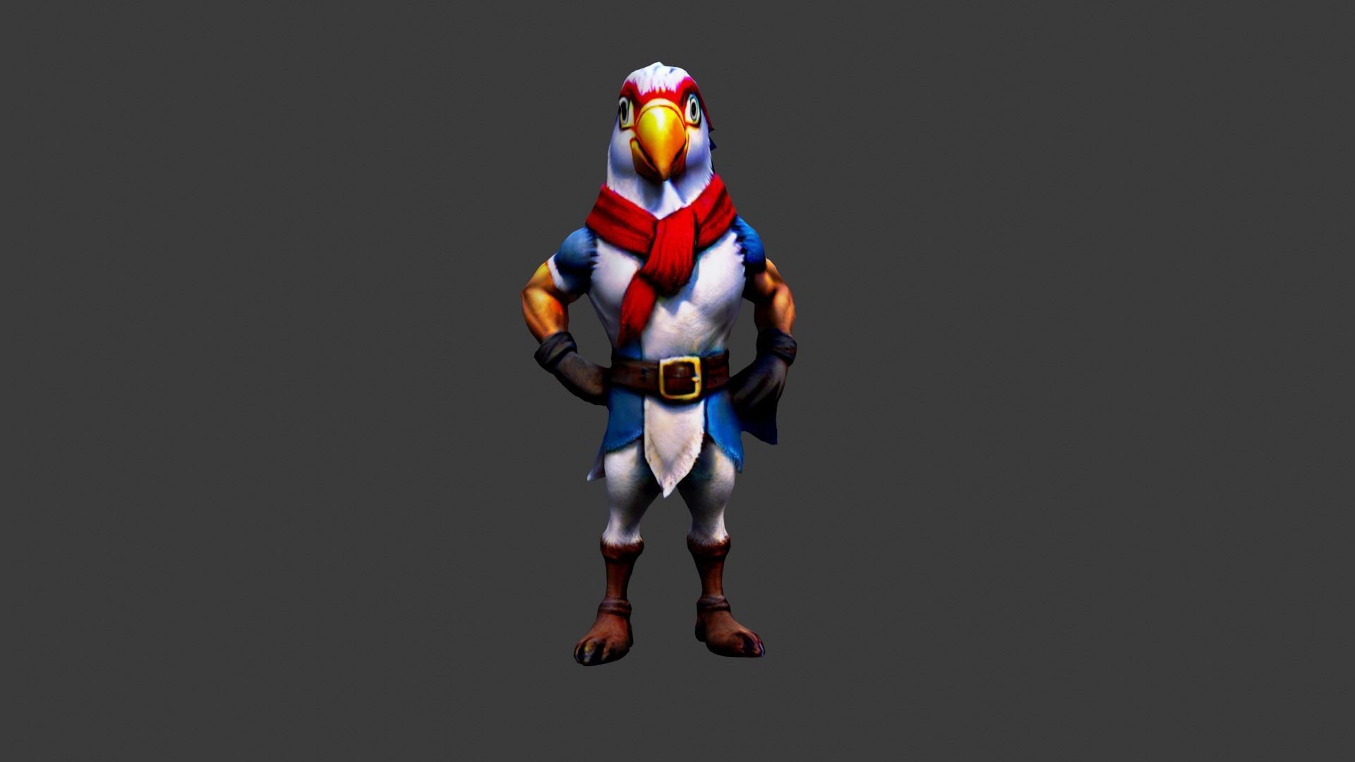 3D model Birdman VR / AR / low-poly | CGTrader