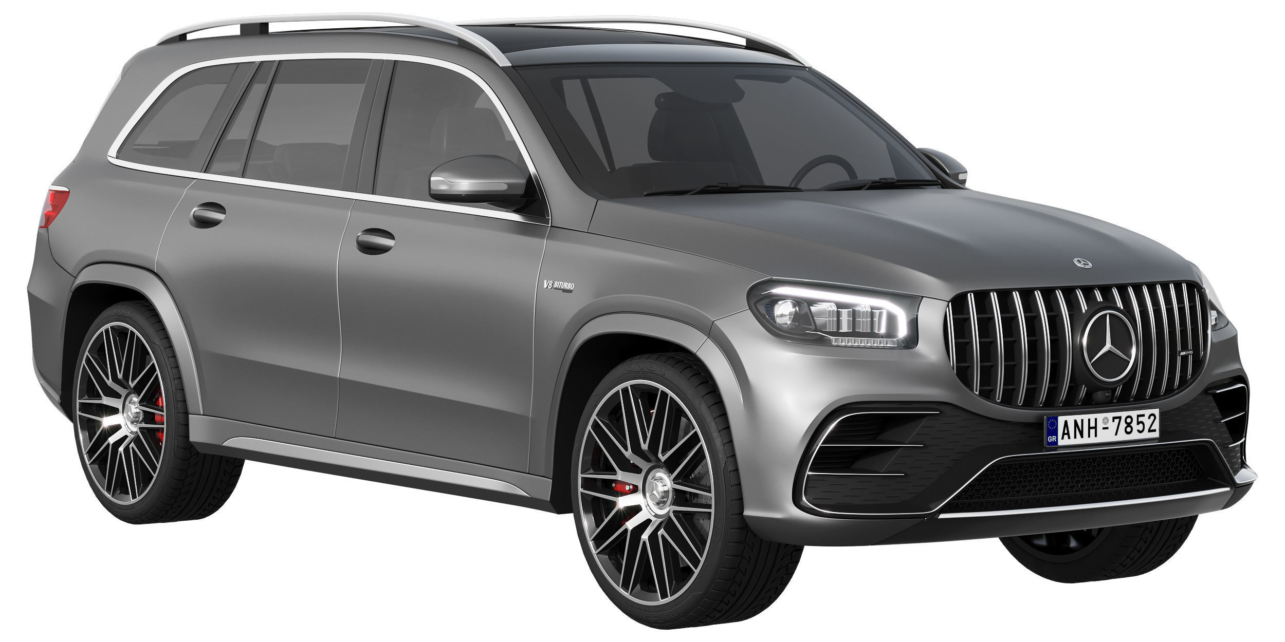 Mercedes-Benz GLS63 AMG 2024 3D model | CGTrader