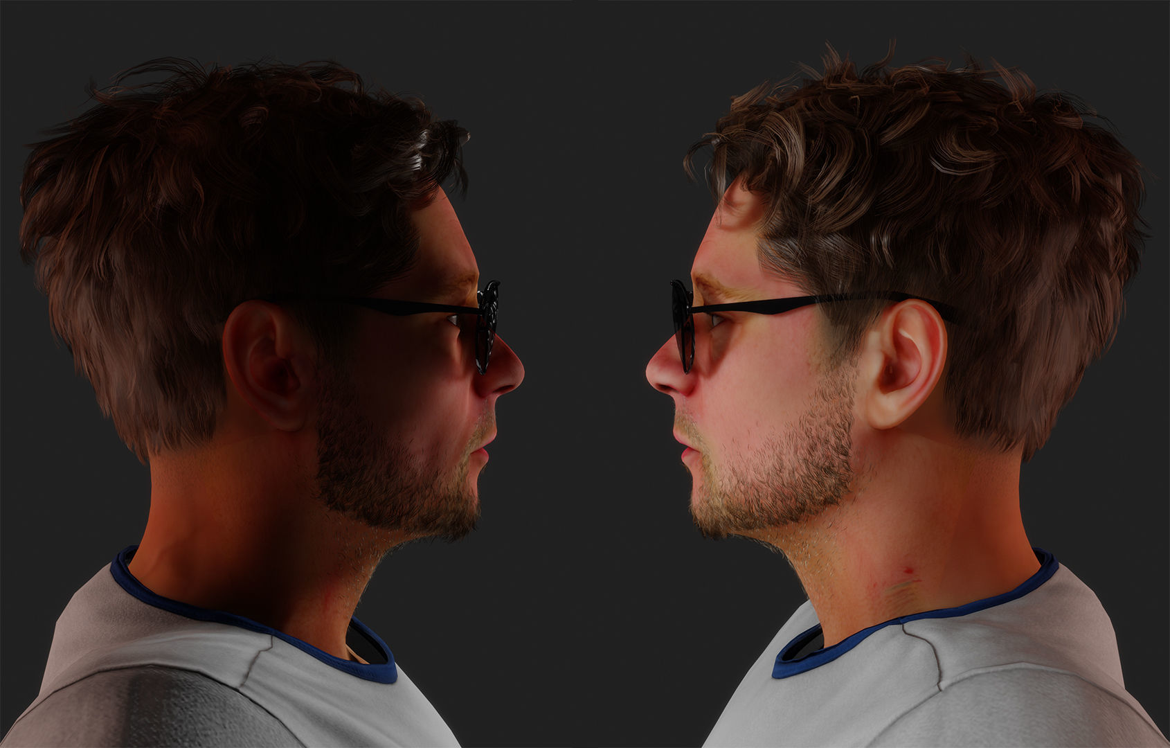 3D model Not Brad-Pitt Game-ready VR / AR / low-poly | CGTrader