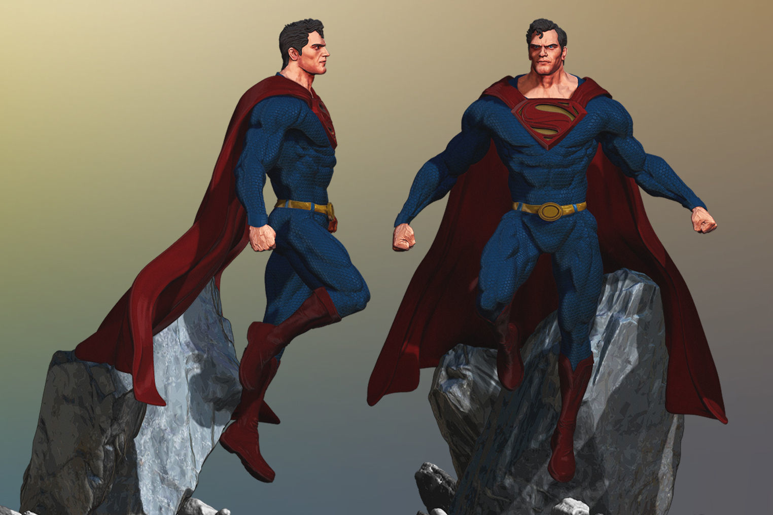 SUPERMAN 3D model 3D printable | CGTrader