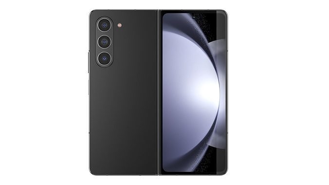 Samsung Galaxy Z Fold 5 Phantom Black 3D model | CGTrader