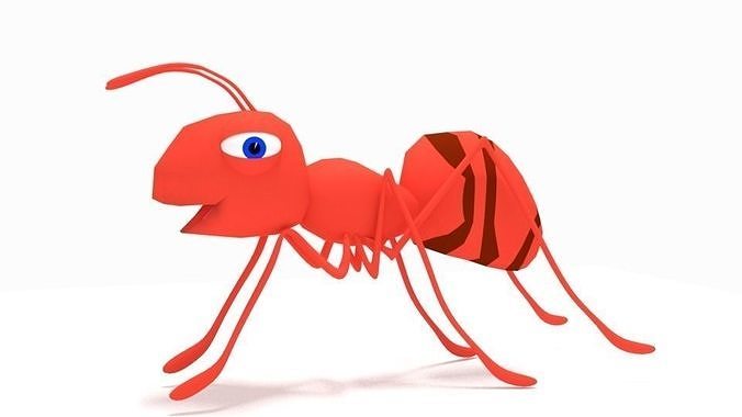 3D model Incredible Ant Model VR / AR / low-poly | CGTrader